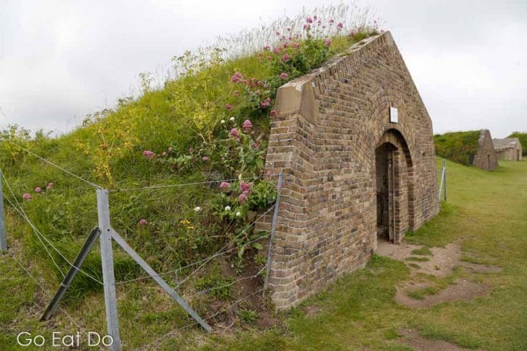 Powder store at Dover Castle in southern England | Go Eat Do