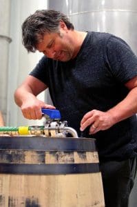 Westward Whiskey’s Christian Krogstad filling the 1000th barrel | Go Eat Do