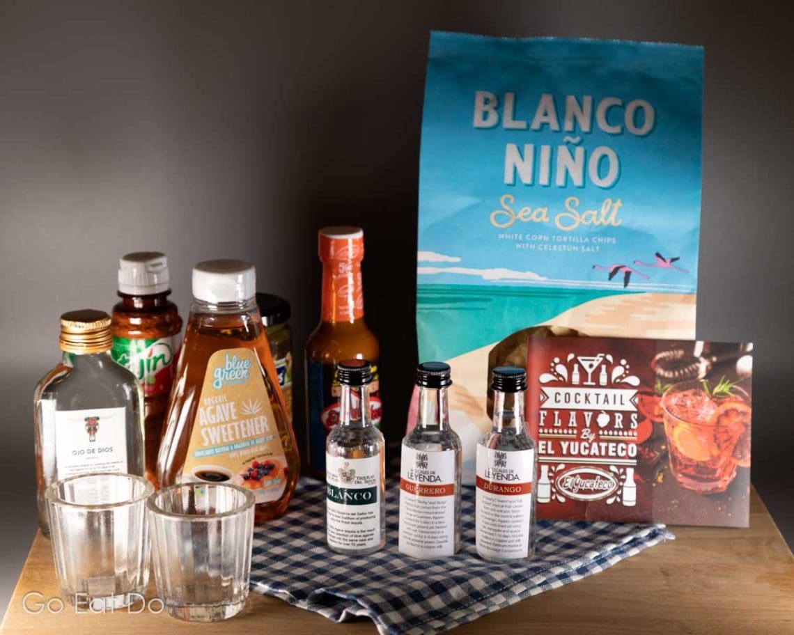 Agave syrup, tortilla chips and miniature bottles ahead of virtual ...