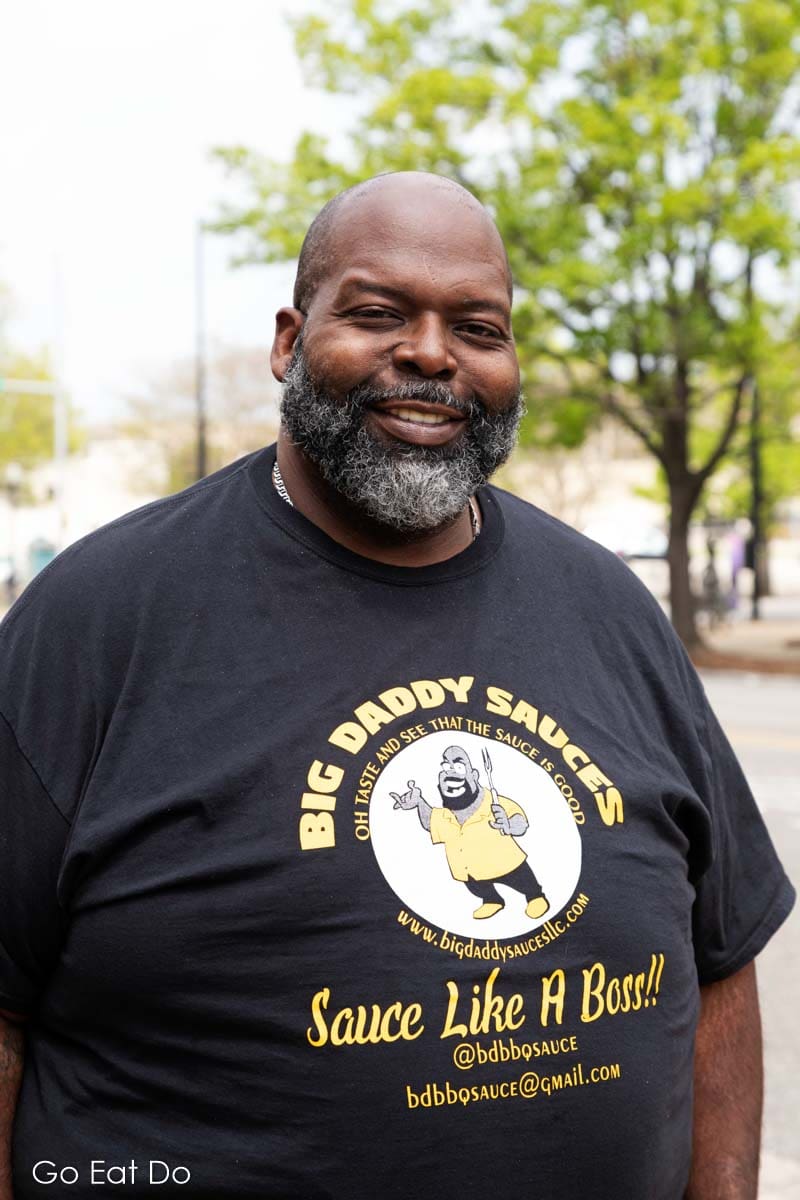 Big Daddy Sauces creator, chef Dwayne Thompson, in Birmingham, Alabama ...