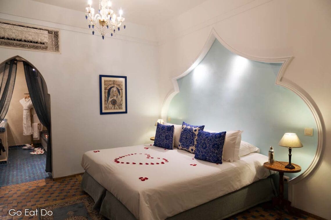 Bedroom at Demeures D’Orient Riad de Luxe and Spa in the Marrakech ...